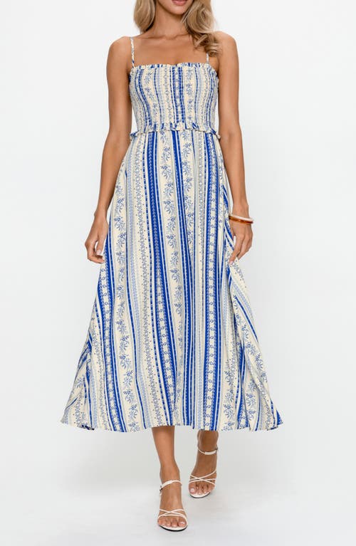PS BY CUPSHE PS By Cupshe Sleeveless Striped A-Line Midi Dress